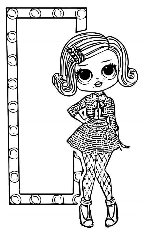 50 Desenhos Da Boneca Lol Para Colorir Como Fazer Em Casa