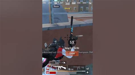 Pubg Mobile Lite 1vs4 Clutche Short Shorts Youtube