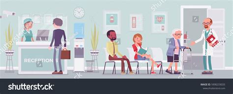 2 042 Medical Office Assistant Cartoon Stock Vectors And Vector Art
