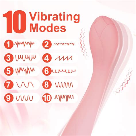 G Spot Dildo Vibrator With 10 Frequencies Vibration Soft Silicone