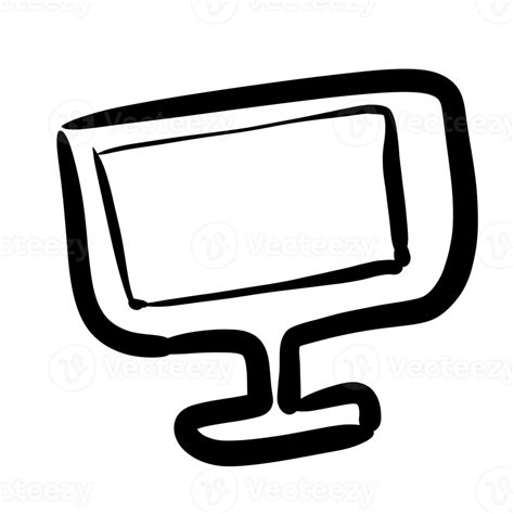 Monitor Display Icon 32326944 Png