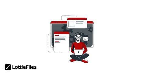 Free Man Coding Animation By Rahul Mane Lottiefiles