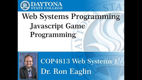 Web Programming Javascript Game Programming Youtube