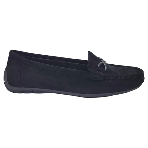 Ripley MOCASINES MUJER HUALUNAOTE GAMUZA BLACK H 90