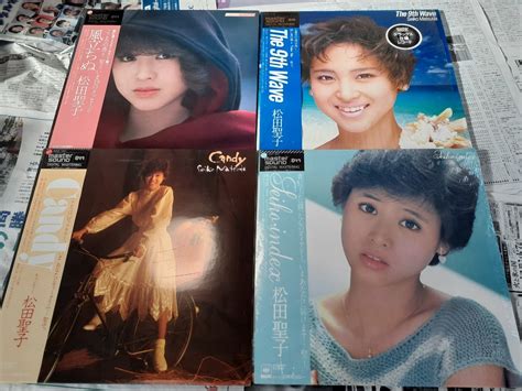 Yahooオークション 松田聖子マスターサウンド盤帯付lp6枚まとめて C