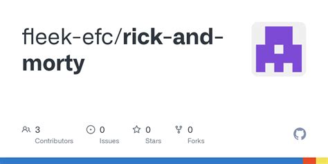 GitHub Fleek Efc Rick And Morty