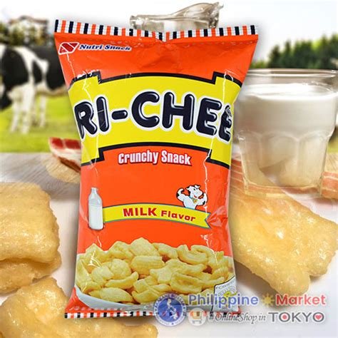 Ri Chee Milk Flavor Snack 60g Akabane Bussan Pinoy Foods Shopping App