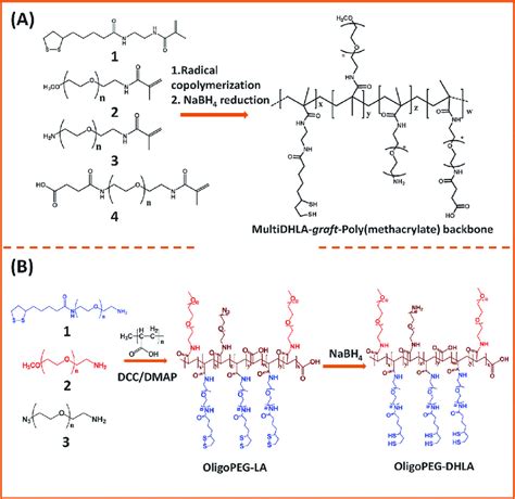 Synthesis Of Two Representative Polymer Ligands A A Block Copolymer