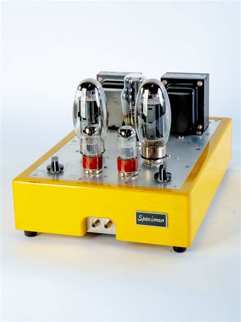 Single Ended Stereo Hi Fi Tube Amplifier Hi Fi Tube Amps Current Models Specimen Audio
