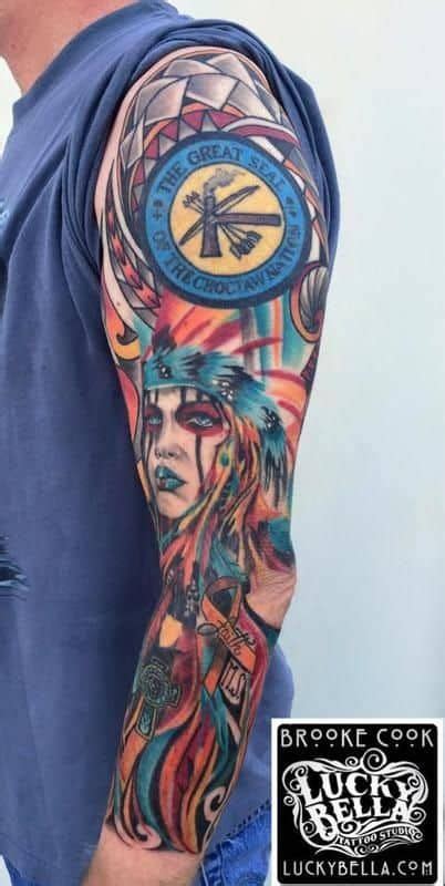 Choctaw Symbols Tattoos Means Happiness Through Out Life Indian