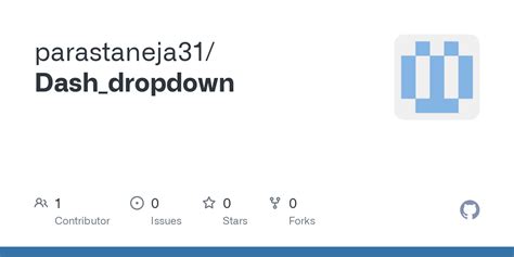 Github Parastaneja Dash Dropdown