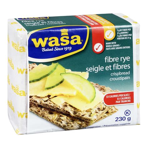 Wasa Crispbread Rye Fibre Stongs Market