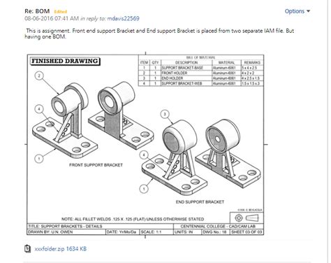 Solved Bom Autodesk Community