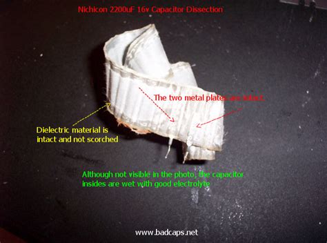 Inside An Electrolytic Capacitor Badcaps