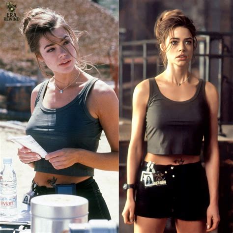 Era Rewind When Denise Richards Walked Onto The Bond Set Facebook