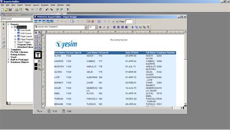Oracle Uygulamaları Oracle Reports 1giriş Reports Builder 10g Ile Yeni Bir Template