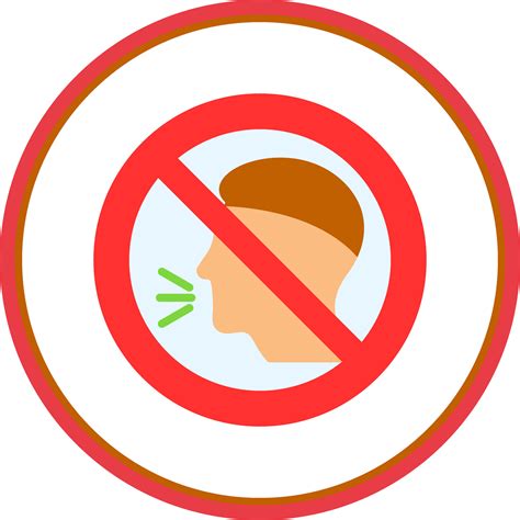 No Talking Vector Icon Design 29074835 Vector Art At Vecteezy