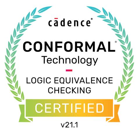 conformal equivalence checking v21 1 exam credly