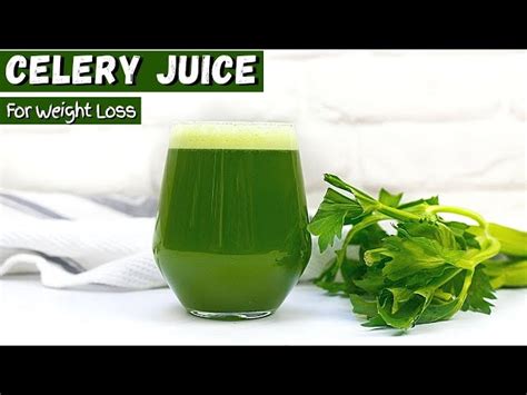 Celery Benefits For Weight Loss