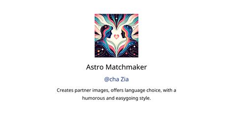 Astro Matchmaker Gpts Features And Functions Examples And Prompts