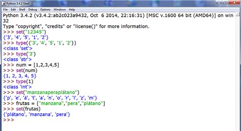 APRENDER A PROGRAMAR CON PYTHON CONJUNTOS SET Y FROZENSET