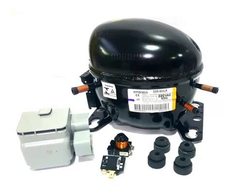 Compressor Embraco 1 4 R134a 220v Emr 80hlr Compacto
