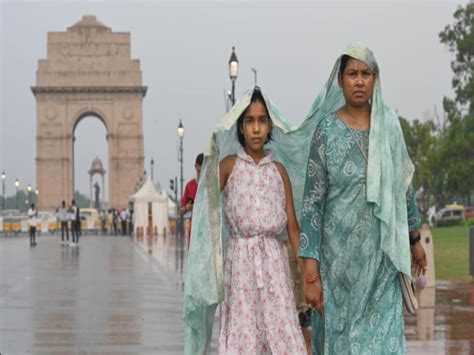 Delhi Mausam Ki Jankari Light Rain Today Imd Forecast For Next 7 Days