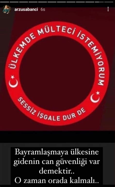 Arzu Sabancı Ülkemde Mülteci Istemiyorum