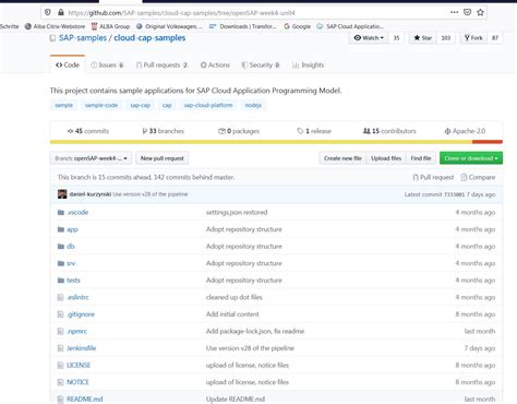 Week4 Unit 4 · Issue 83 · Sap Samplescloud Cap Samples · Github