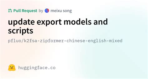 Pfluo K Fsa Zipformer Chinese English Mixed Update Export Models And Scripts