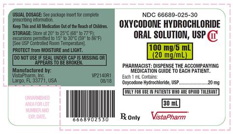 Oxycodone Solution Package Insert