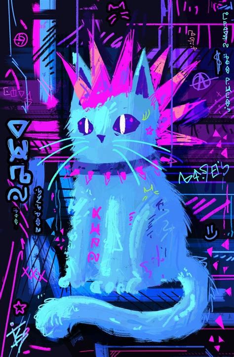 Solve PunkCat Jigsaw Puzzle Online With Pieces