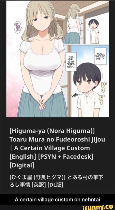 Higuma Ya Nora Higuma Toaru Mura No Fudeoroshijijou I A Certain