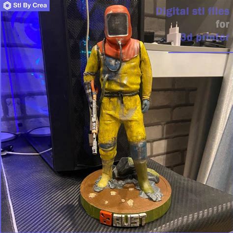Rust Hazmat Suit Stl 3d Model For 3d Printing Etsy