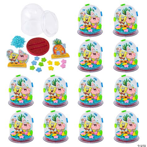 2 14 X 2 12 Spongebob Squarepants™ Glitter Globe Craft Kit Makes 12 Oriental Trading