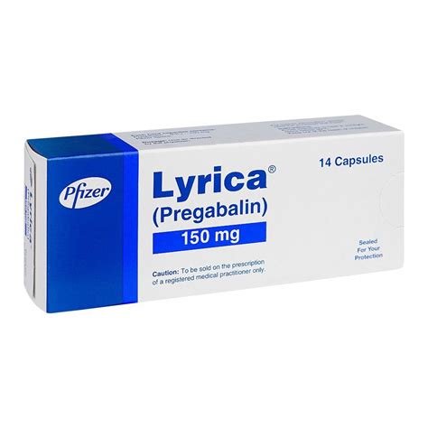 Buy Lyrica Capsules 14 Pack 150mg Online In Pakistan Shopaholicpk