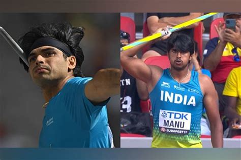 Anurag Thakur Congratulates Neeraj Chopra Manu Jena For Qualifying In