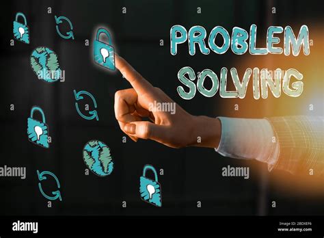 Word Writing Text Problem Solving Business Photo Showcasing Process Of Finding Solutions To