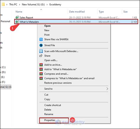 What Is Metadata In Excel All Things To Know Exceldemy