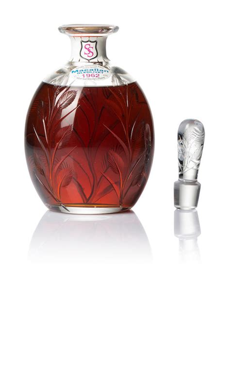 Bonhams Macallan Glenlivet Decanter 1962