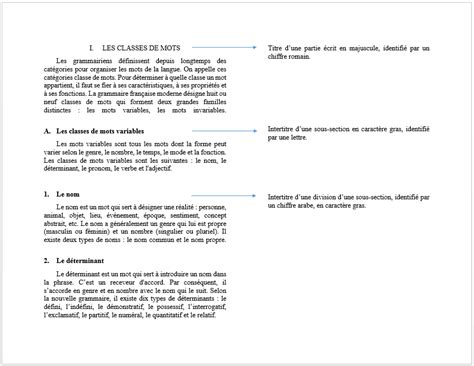 Les Titres Et Les Intertitres Alloprof