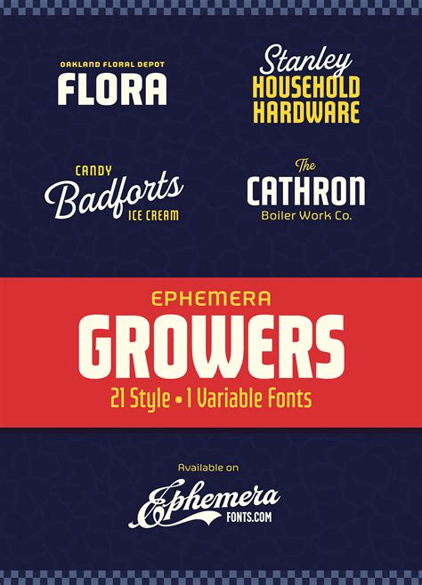 Efco Growers Variable Fonts Behance