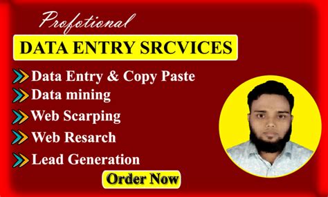 Do Data Entry Copy Paste Web Scarping Lead Generation By