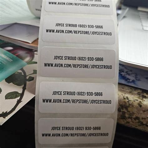 Custom Rectangle Labels Personalized Logo Stickers Etsy