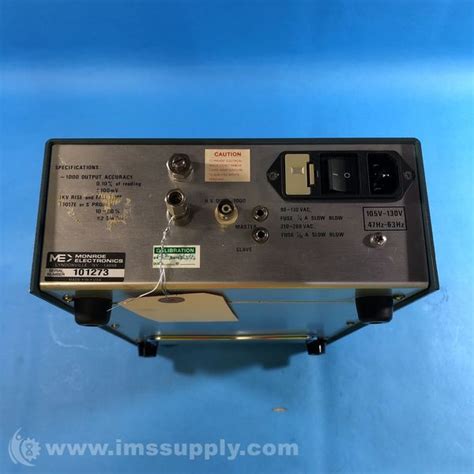 Monroe Electronics 244 Isoprobe Electrostatic Voltmeter Ims Supply