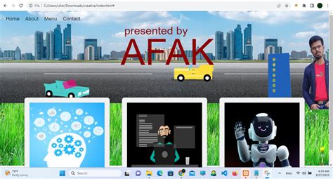 saiyed afak ahmed on linkedin my creative frontend design