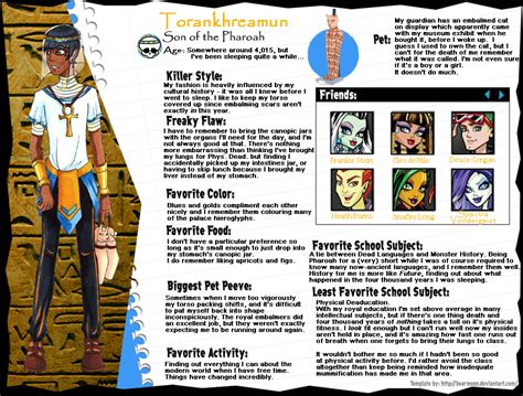 Monster High Oc Amun By Gohoshisurunyan On Deviantart