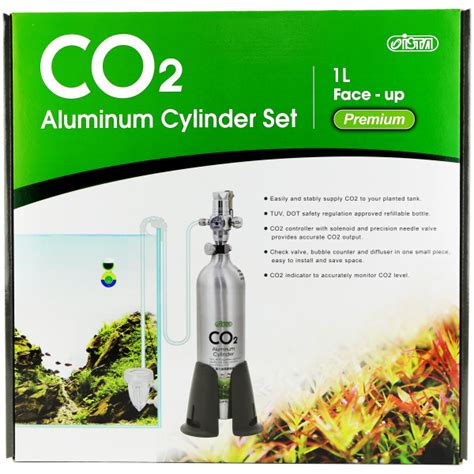Premium Co2 Aluminum Supply Set 1l Plant Care For Aquariums