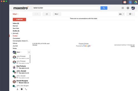 Github Sean Perkins Google Sidekick Switch Between Google Mail