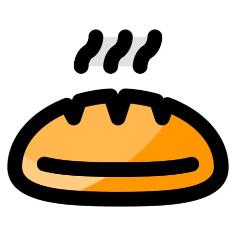 Un Pan Iconos Gratis De Comida